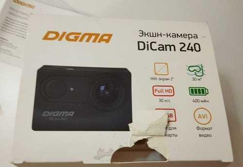 Экшн камера Digma