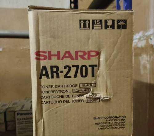 Sharp AR-270T картридж черный (дефект коробки)