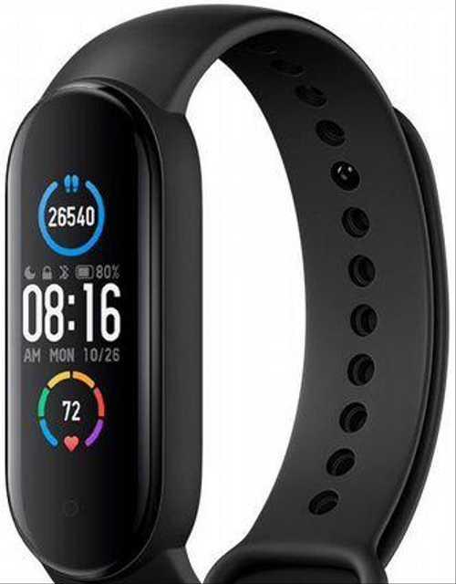 Фитнес-браслет Xiaomi Mi Band 5 Black Sev10