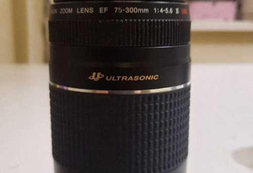 Объектив Canon Zoom Lens EF 75-300mm 1:4 - 5.6