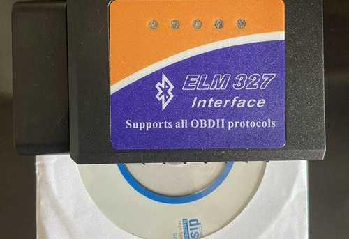 Диагностический сканер OBD2 ELM327 WiFi/BT