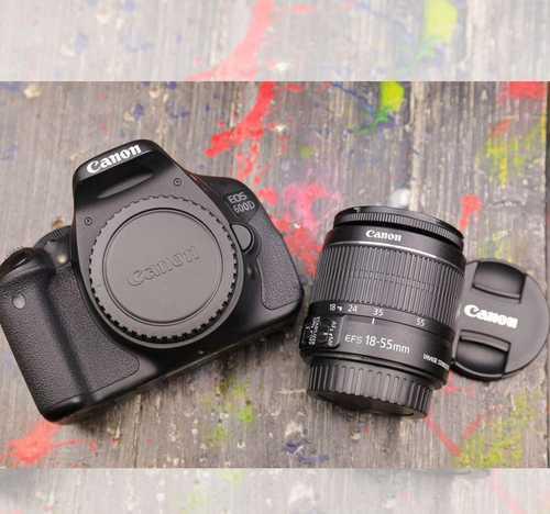 Canon EOS 600D kit EF-S 18-55mm f/3.5-5.6 IS II s