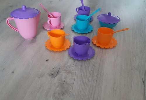 Детский чайный набор игрушки