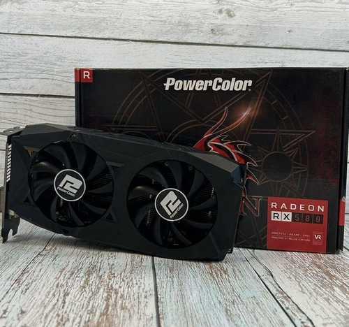 PowerColor RX 580 на 8GB (2304 - оригинал)