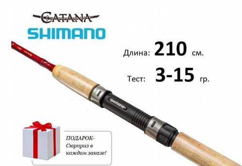 Спиннинг Shimano Catana 210 тест 3-15