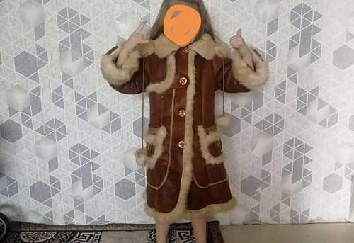 Детская дубленка