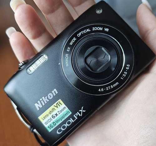 Фотоаппарат nikon coolpix s3300