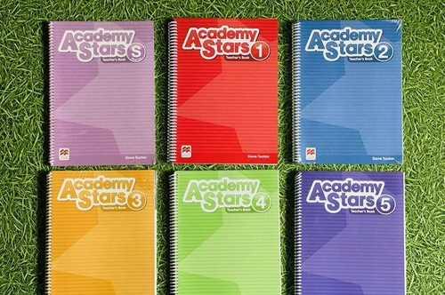 Academy Stars Teacher’s Book, С Кодом, Новые