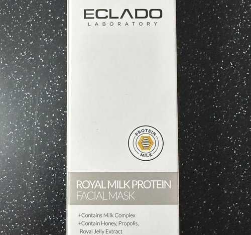 Eclado royal milk protein facial mask, маска