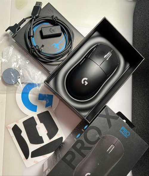 Logitech g pro x superlight black