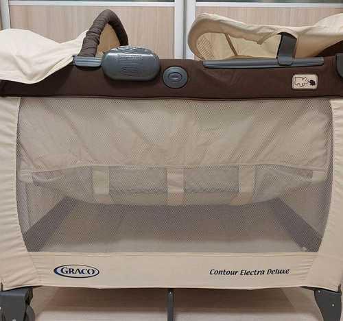 Манеж кровать graco contour Electra deluxe