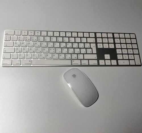 Комплект клавиатура мышь Apple Magic Mouse 2