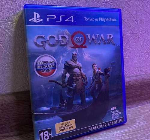 God of war ps4 диск на русском