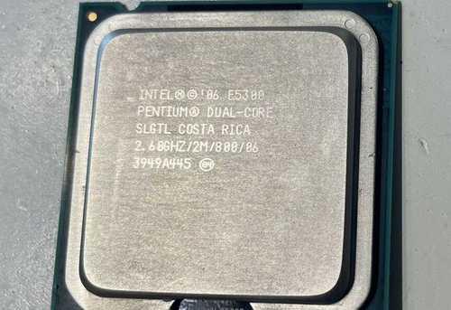 Процессор Intel Pentium E5300 Wolfdale LGA775