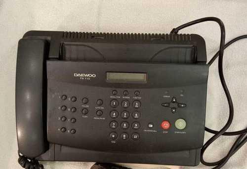 Телефон факс Daewoo