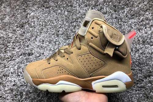 Кроссовки мужские Nike Air Jordan 6 Travis 40-44