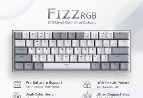 Игровая клавиатура redragon fizz