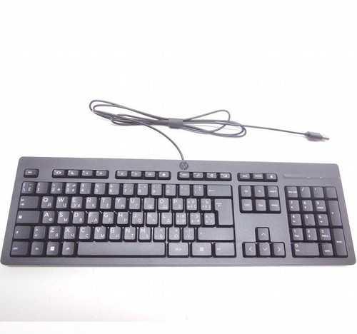 Клавиатура HP 125 Wired Black USB