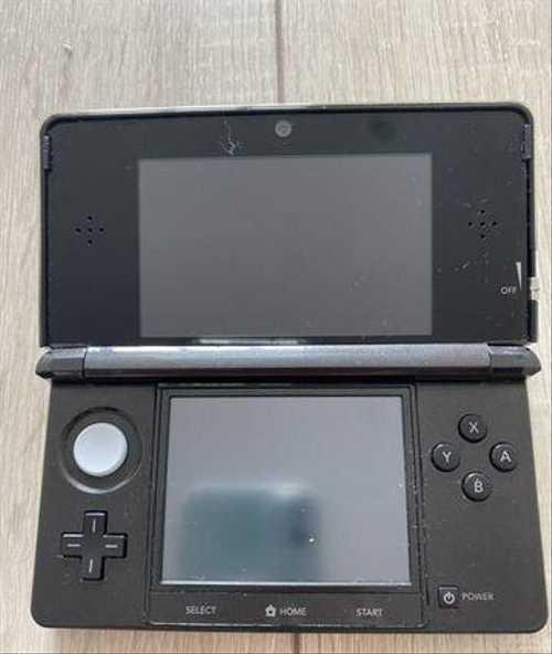 Nintendo 3ds черная японка люма