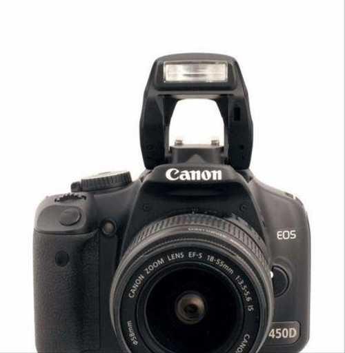 Продается цифровая зеркальная камера Canon eos450d