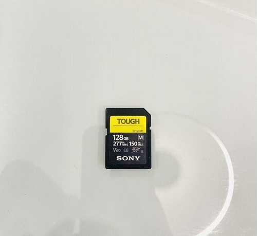 Карта памяти sony tough sdxc 128gb 277r 150w sf m128t t