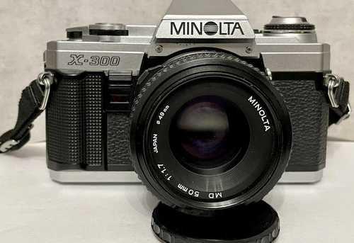 Minolta X-300 Плёнка