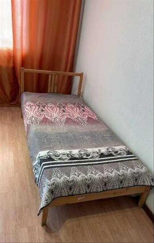 Кровать IKEA + матрас + реечное дно бу