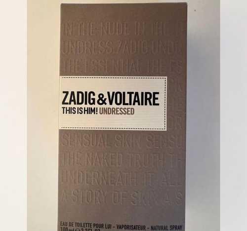 Zadig&voltaire this IS HIM undressed 100ML