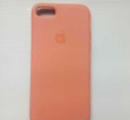 Чехол на iPhone 6/7 светло-оранжевый