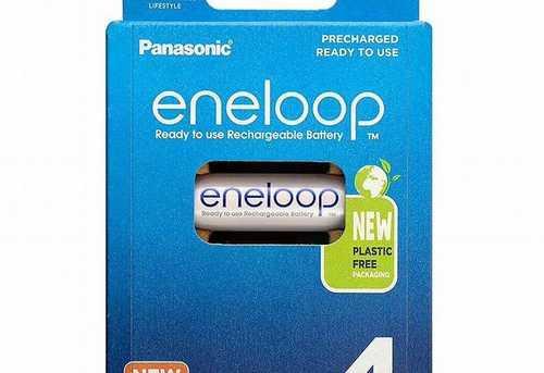 Аккумуляторы Panasonic Eneloop AA (блистер 4 штуки