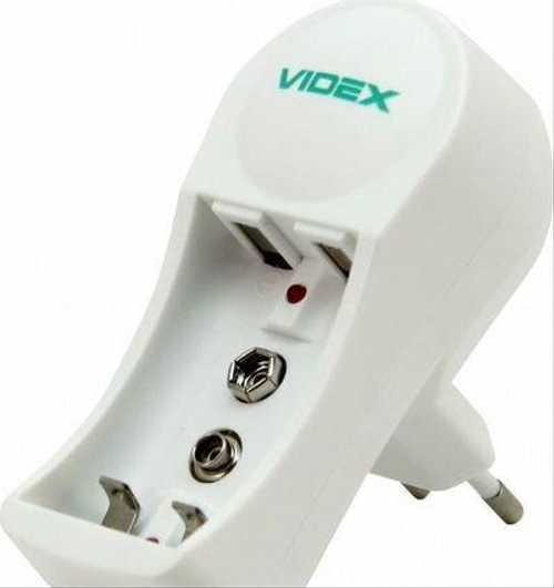 Зарядное устройство (аа/ааа/9V) Videx N 201 на 2 э