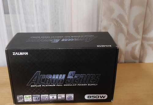 Блок питания zalman 850w platinum Acrux series