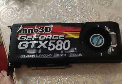 Видеокарта GeForce GTX580
