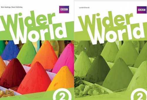 Wider World 2 Studens book+Wоrkbооk комплект новый