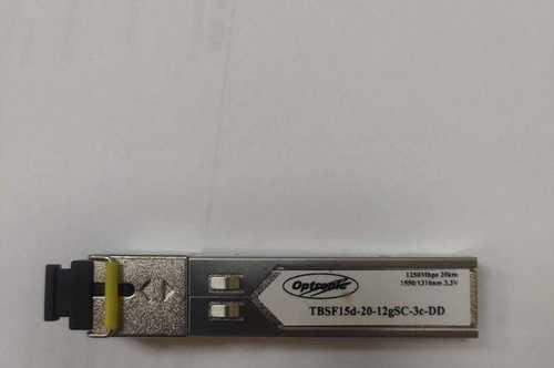 Sfp модуль tbsf15d-20-12gSC-3c-DD