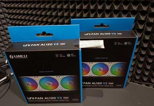 Вентиляторы Lian Li Uni fan AL120 V2 RGB