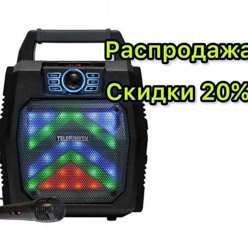 Аудиосистема telefunken TF-PS1250B портативная