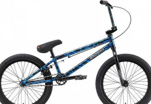 Велосипед трюковой BMX TT Grasshoper 20" син