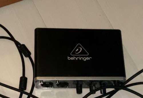 Аудиокарта behringer