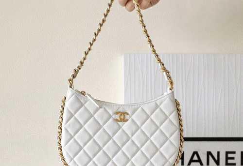 Сумка Chanel Sac Hobo белая