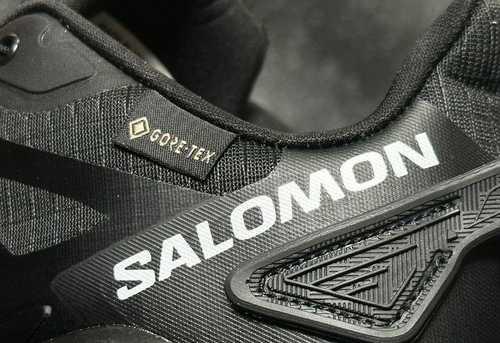 Кроссовки Salomon super cross черные