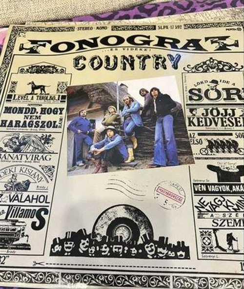 Fonograf country виниловая пластинка