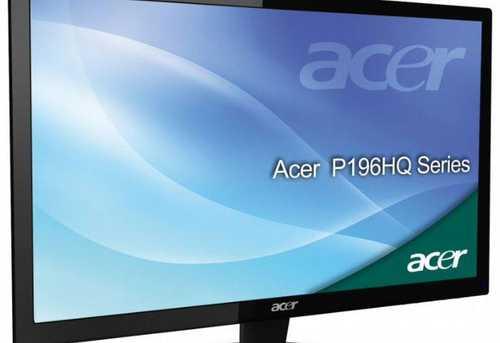 Монитор 18.5" acer P196HQV (VGA)