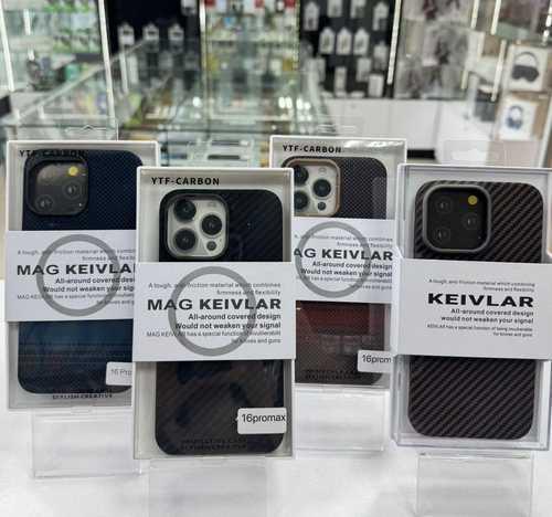 Чехол Kevlar на iPhone 16 pro max