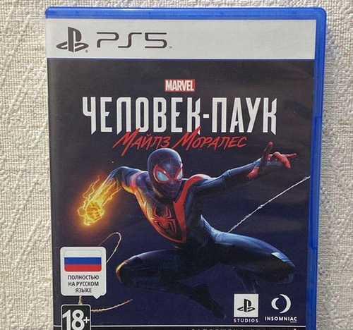 Marvel Человек - Паук Майлз Моралес PS5