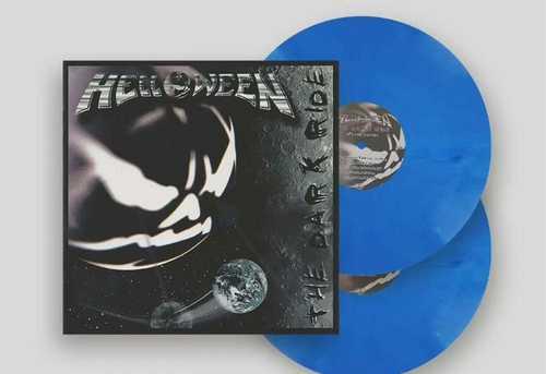 Helloween - The Dark Ride (blue & white marbled)