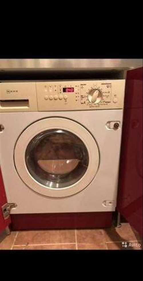 Встраиваемая стиральная машина автомат neff