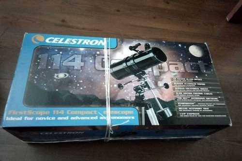 Телескоп Celestron FirstScope 114 EQ Compact