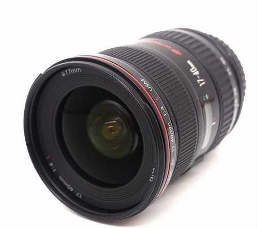 Canon EF 17-40mm f/4L USM(1127)