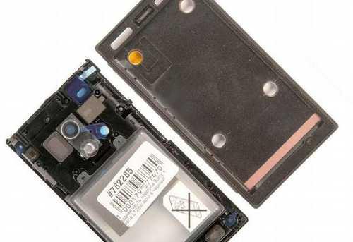 Задняя часть корпуса Sony xperia LT26w acro s черн